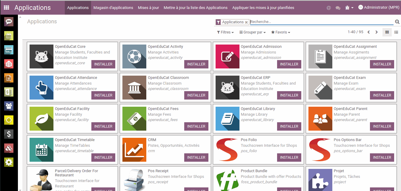 Installation du module de gestion des ventes Odoo | Pragmatic System Installation du module de gestion des ventes Odoo | Pragmatic System